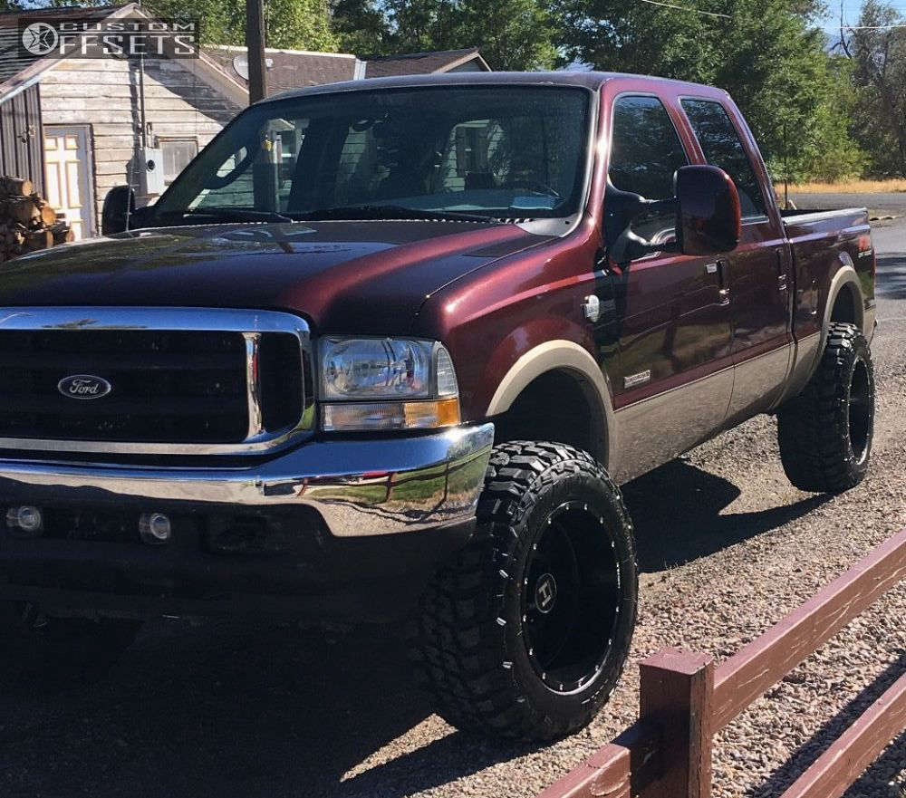 2004 Ford F-250 Super Duty with 20x12 -44 Hostile Sprocket and 35/12 ...