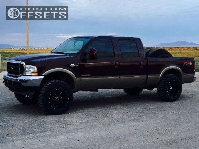 2004 Ford F-250 Super Duty with 20x12 -44 Hostile Sprocket and 35/12 ...