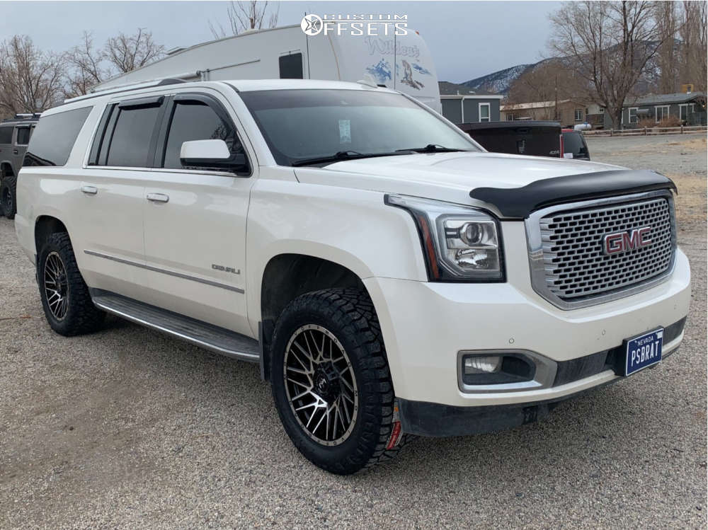 2015 GMC Yukon XL with 20x9 18 Motiv Offroad Mutant and 33/12.5R20 ...