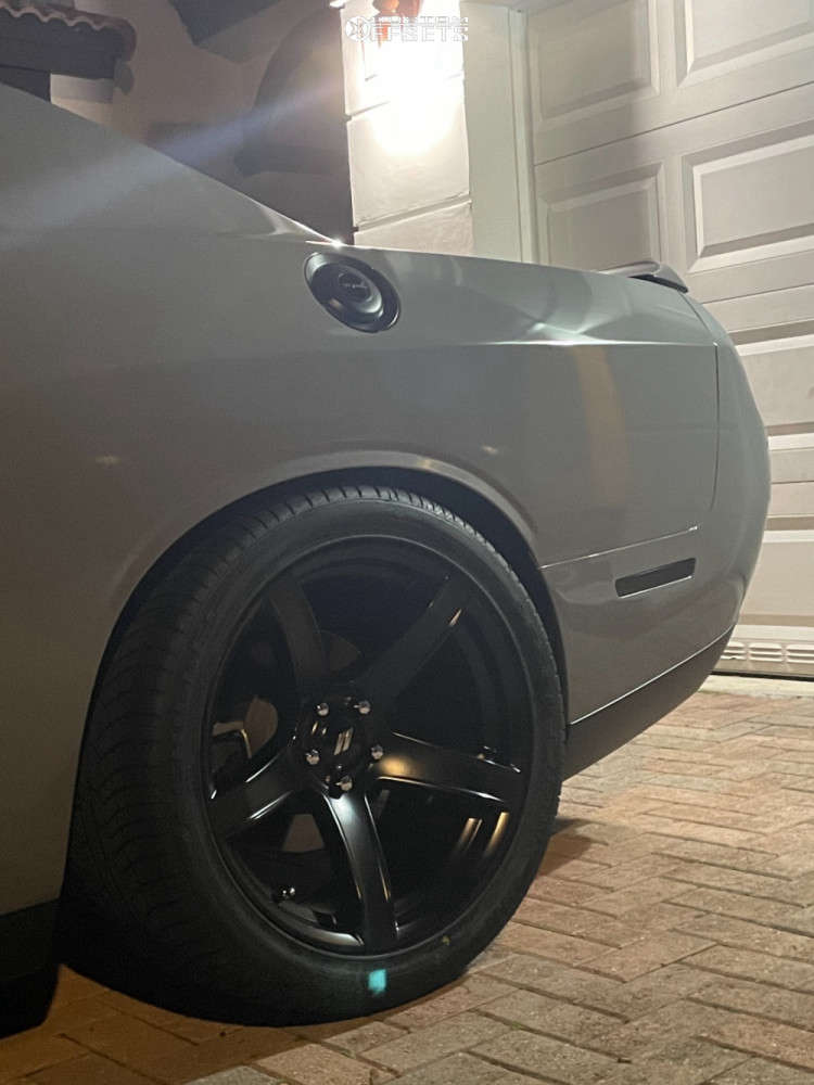 2019 Dodge Challenger with 20x9.5 18 Voxx Replicas Hellcat 2 and 275 ...