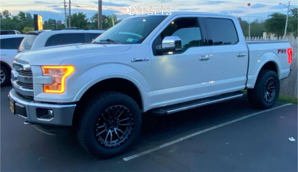 2016 Ford F-150 with 20x10 -18 Fuel Rebel and 305/55R20 Nitto Terra ...