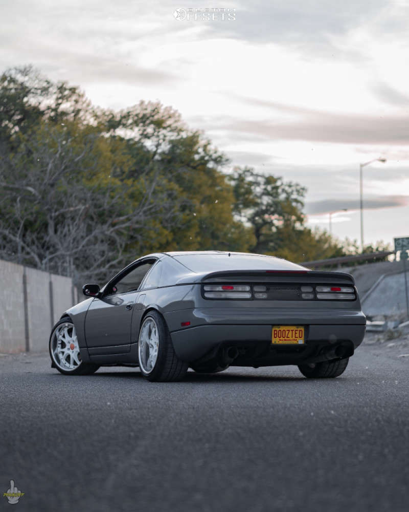 1991 Nissan 300ZX with 18x10 20 SSR Agle Strusse and 245/40R18 ...
