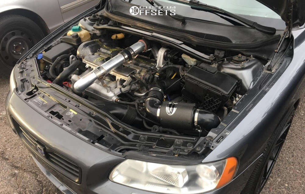 2007 Volvo S60 with 18x8.5 35 Aodhan Ah07 and 235/40R18 Yokohama Advan ...