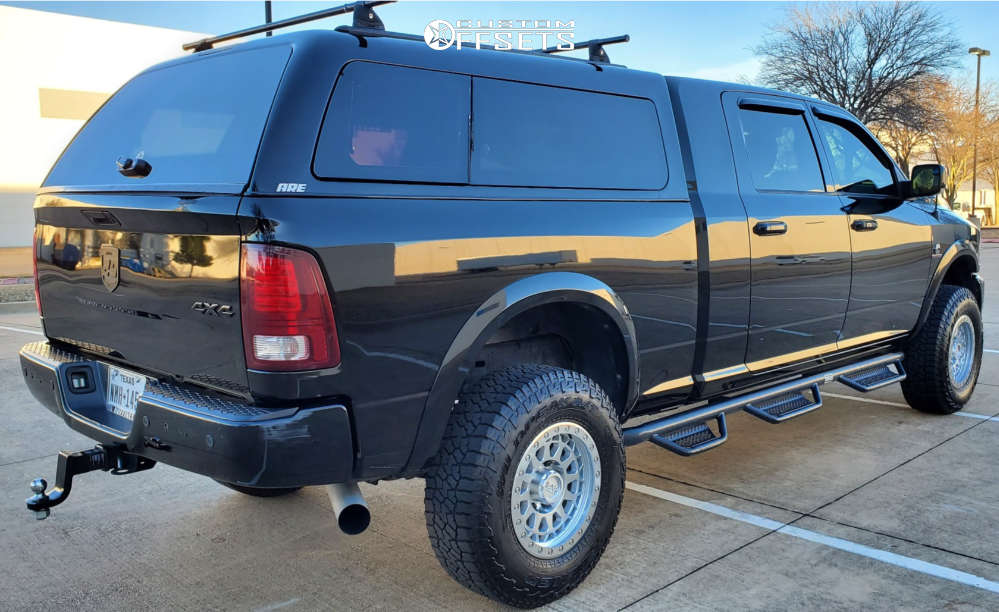2014 Ram 2500 with 18x9.5 0 Black Rhino Primm and 285/75R18 Falken ...