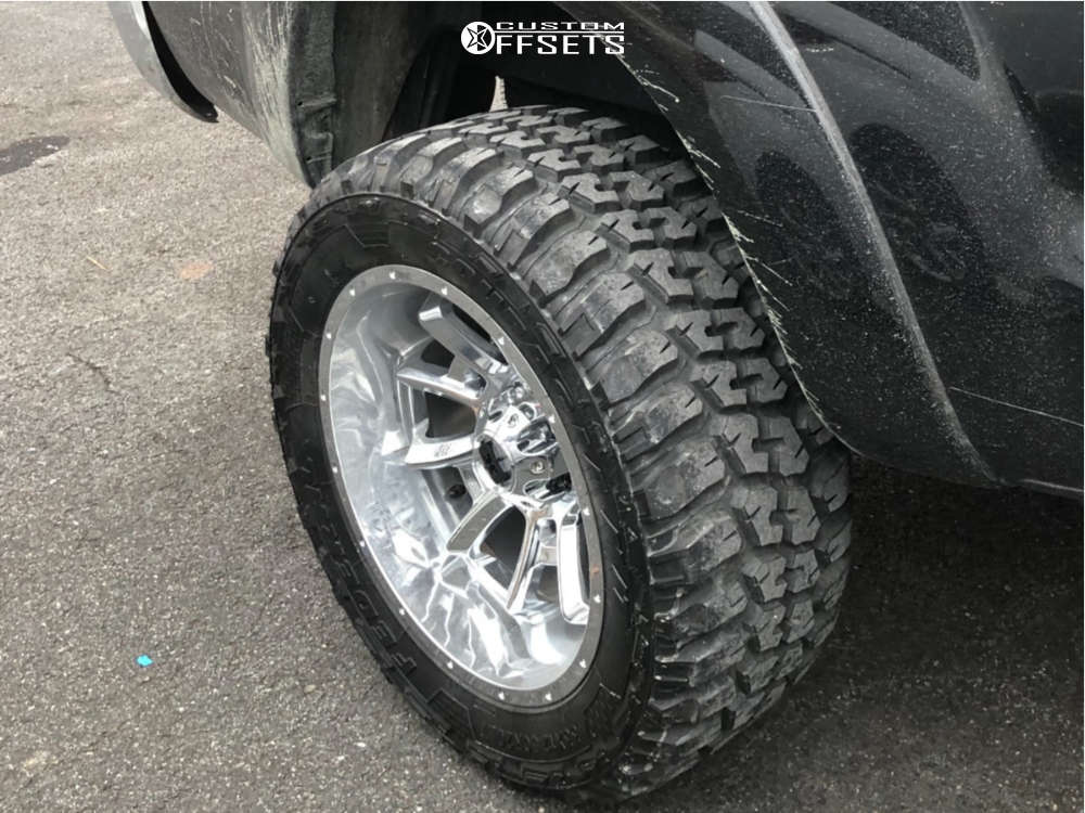 2012 Toyota Tacoma with 20x10 -25 Vision Bomb and 33/12.5R20 Federal ...