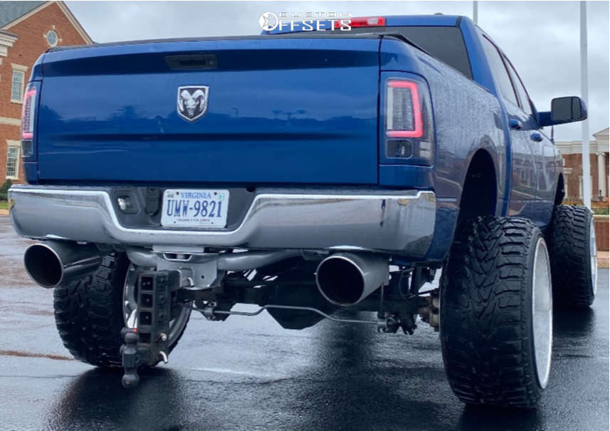 2011 Ram 1500 with 26x16 -106 Bcr Wheels BCR 026 and 36/14.5R26 ...