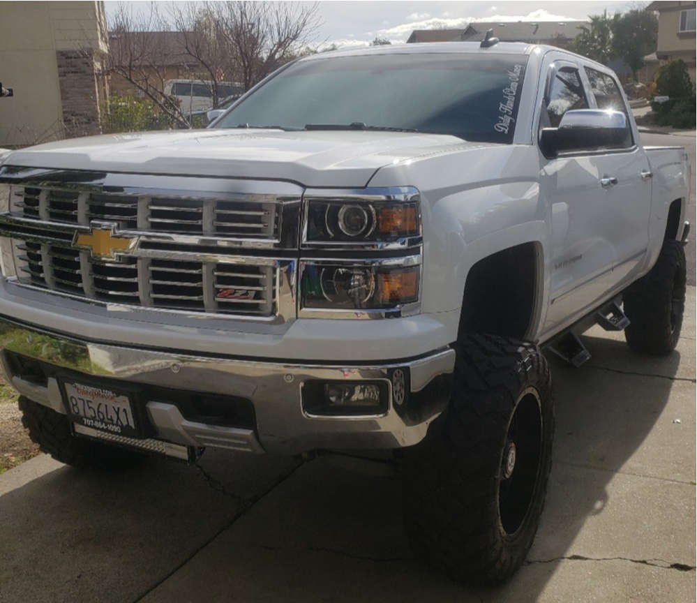 2015 Chevrolet Silverado 1500 with 20x10 -24 Anthem Off-Road Instigator ...