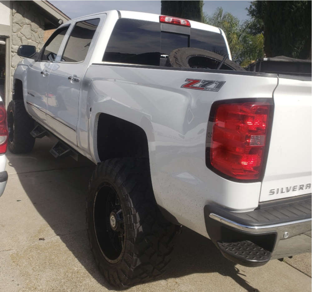 2015 Chevrolet Silverado 1500 with 20x10 -24 Anthem Off-Road Instigator ...