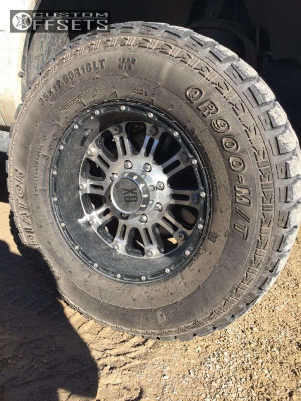 2013 Ram 2500 with 18x9 -12 XD Hoss and 35/12.5R18 Gladiator QR900-MT ...