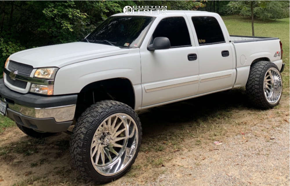 2005 Chevrolet Silverado 1500 Classic with 26x14 -73 American Force ...