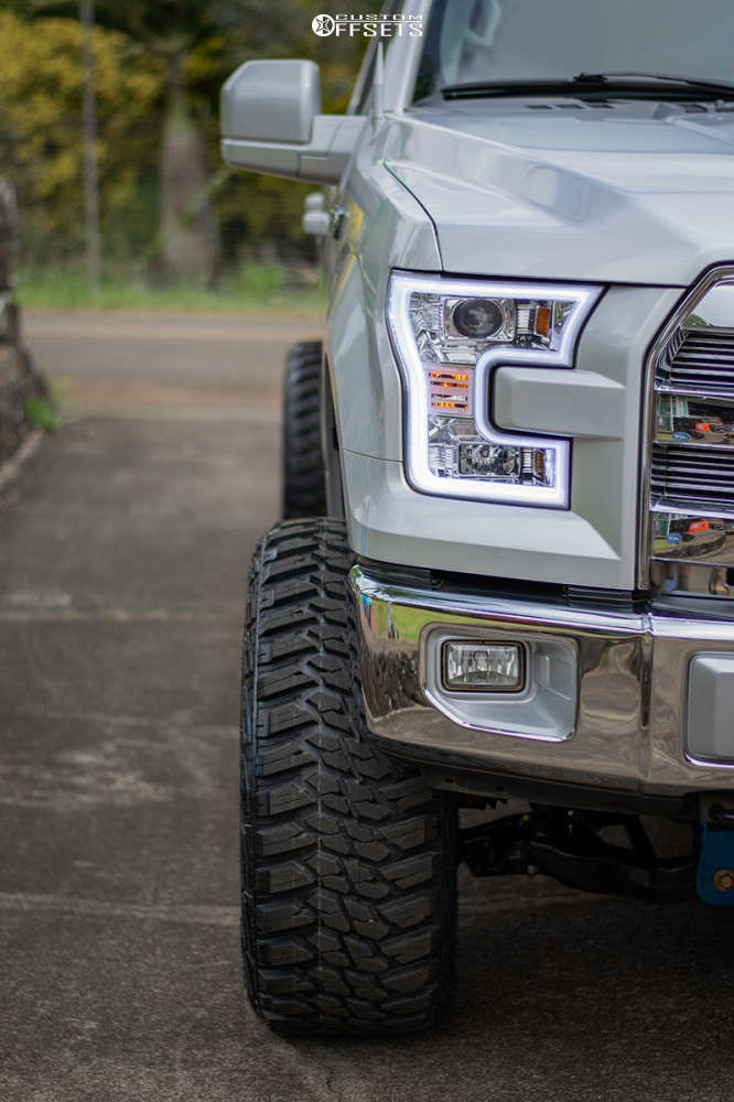 2017 Ford F-150 with 22x12 -51 Fittipaldi Offroad Ftf08 and 35/12.5R22 Kanati Mud Hog and ...