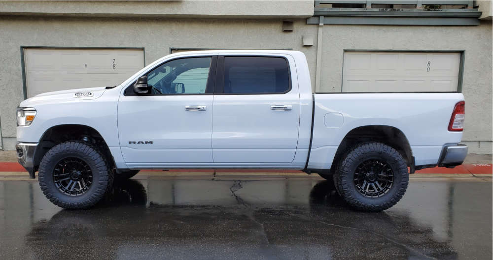 2019 Ram 1500 with 18x9 1 Fuel Heater and 35/12.5R18 Nitto Ridge ...