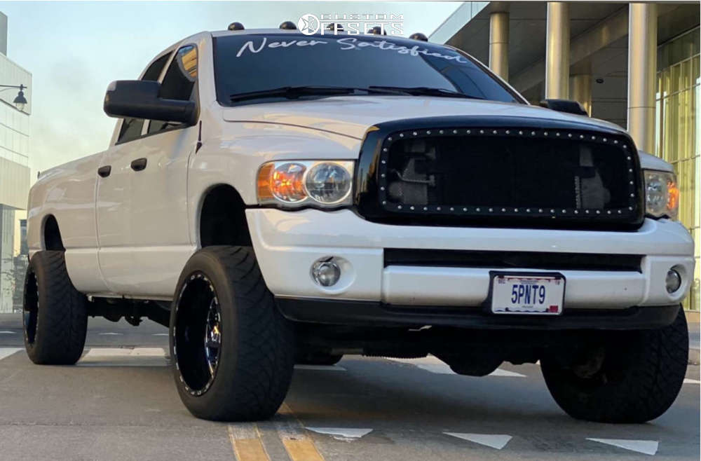 2005 Dodge Ram 2500 with 20x12 -44 TIS 544BM and 305/50R20 Nitto Nt420 ...
