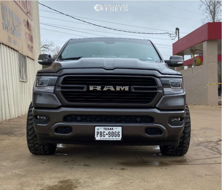 2020 Ram 1500 with 20x12 -44 Gear Off-Road Big Block and 33/12.5R20 ...