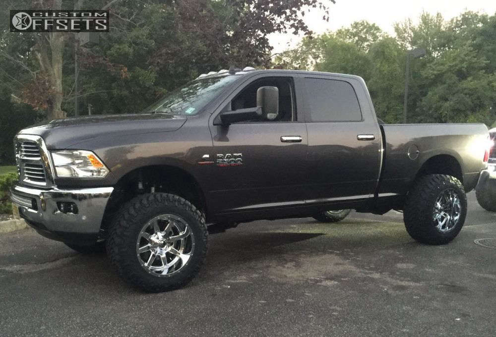 2016 Ram 2500 with 20x12 -44 Fuel Maverick D536 and 35/12.5R20 Nitto ...