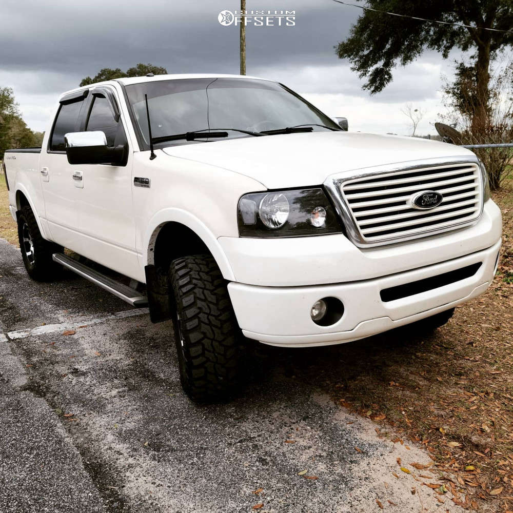 2008 Ford F-150 with 17x8.5 18 Vision Valor and 295/70R17 Mastercraft ...