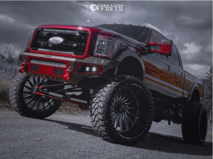 2015 Ford F-350 Super Duty with 30x16 -112 American Force Battery CC ...