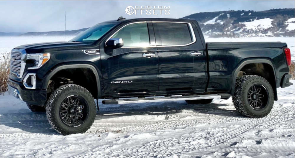 2019 GMC Sierra 1500 with 20x10 -18 Moto Metal Mo802 and 35/12.5R20 ...