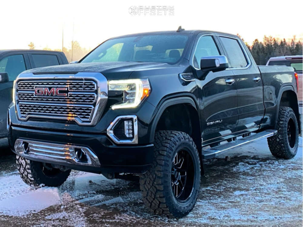 2019 GMC Sierra 1500 with 20x10 -18 Moto Metal Mo802 and 35/12.5R20 ...