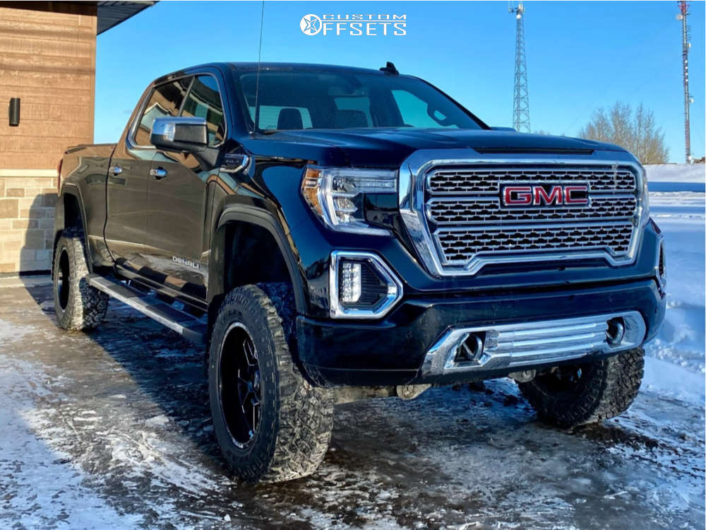 2019 GMC Sierra 1500 with 20x10 -18 Moto Metal Mo802 and 35/12.5R20 ...