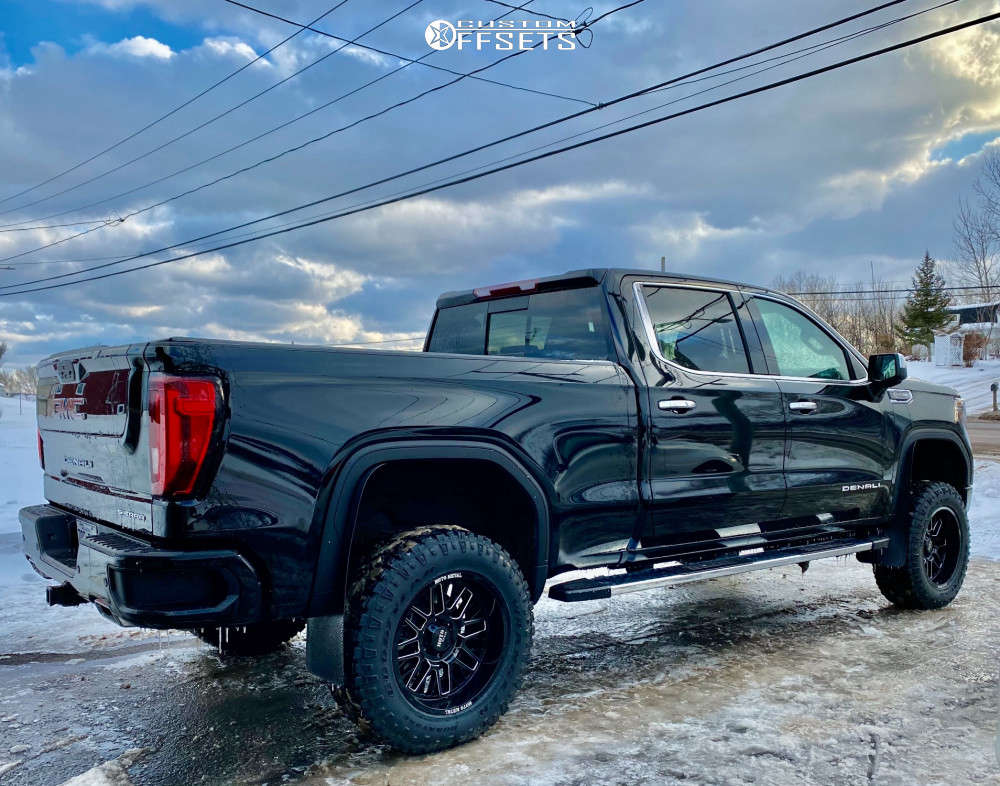 2019 GMC Sierra 1500 with 20x10 -18 Moto Metal Mo802 and 35/12.5R20 ...