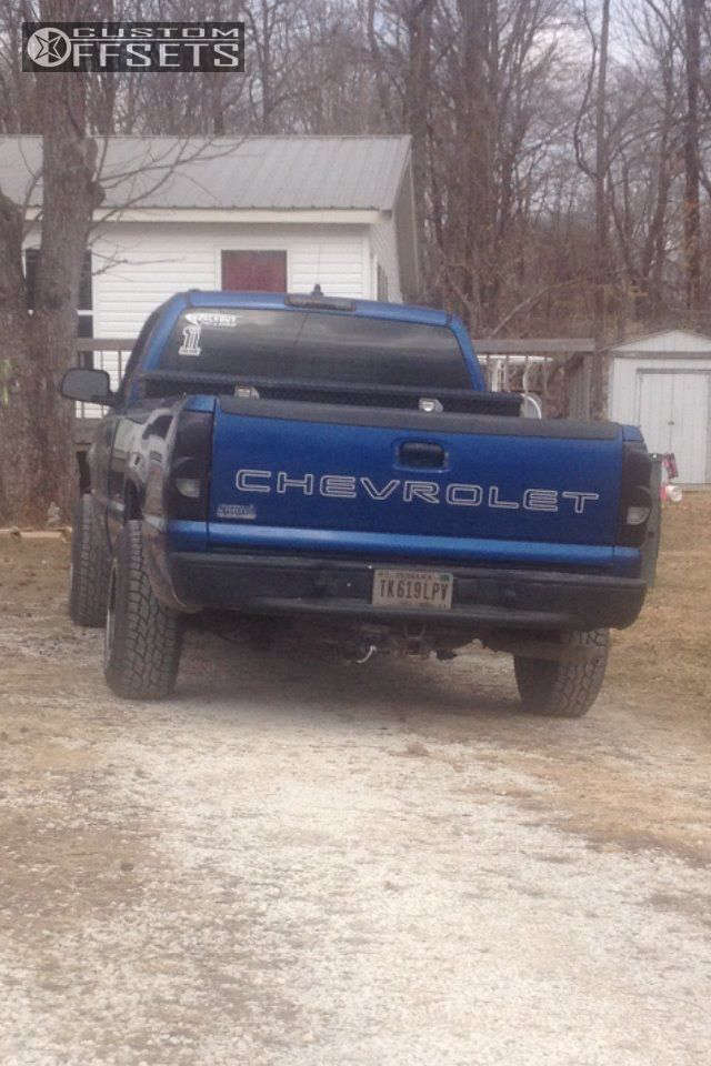 2003 Chevrolet Silverado 1500 with 16x10 -38 Alloy Ion Style 174 and ...