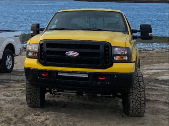 2005 Ford F-250 Super Duty with 17x10 -24 Method Mesh and 35/12.5R17 ...