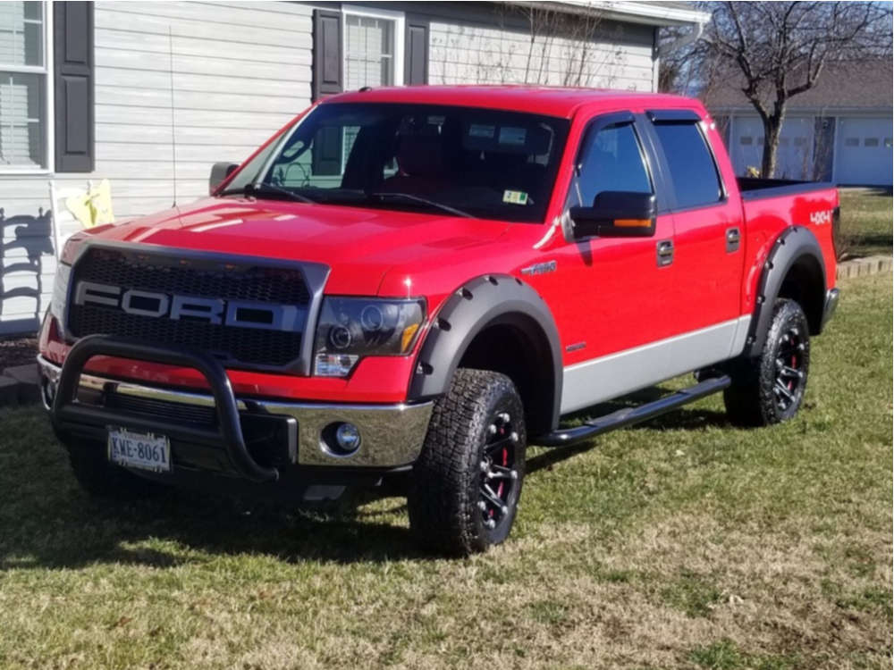 2011 Ford F-150 with 18x9 0 Ballistic Jester 814 and 275/70R18 General ...