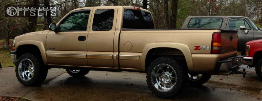 2001 Chevrolet Silverado 1500 with 20x12 -44 Gear Off-Road Big Block ...