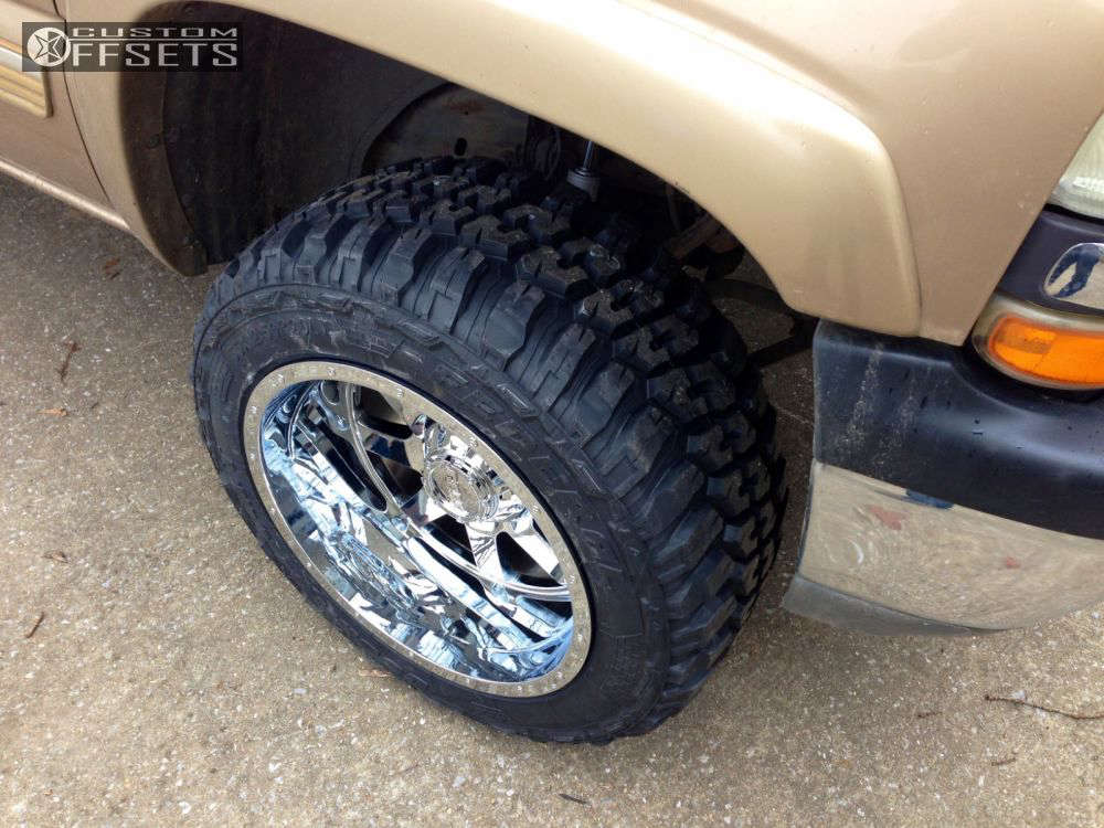 2001 Chevrolet Silverado 1500 with 20x12 -44 Gear Off-Road Big Block ...