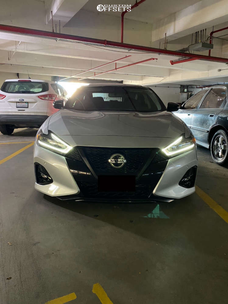 2019 Nissan Maxima with 19x9.5 40 Forgestar F10d and 245/35R19 Accelera ...