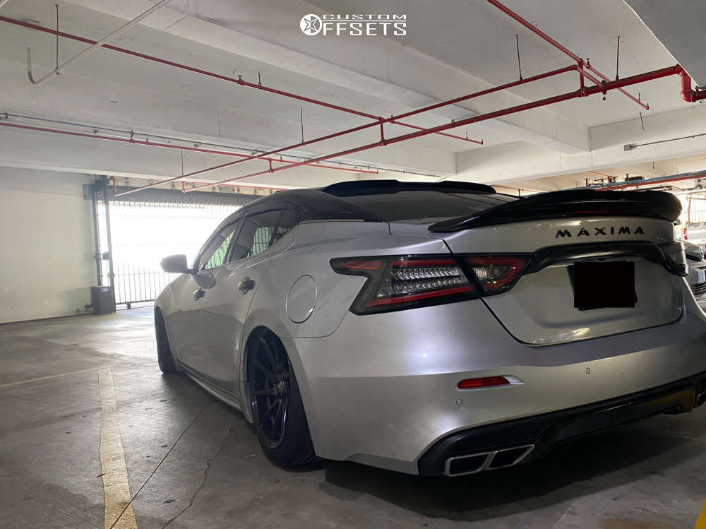 2019 Nissan Maxima with 19x9.5 40 Forgestar F10d and 245/35R19 Accelera ...