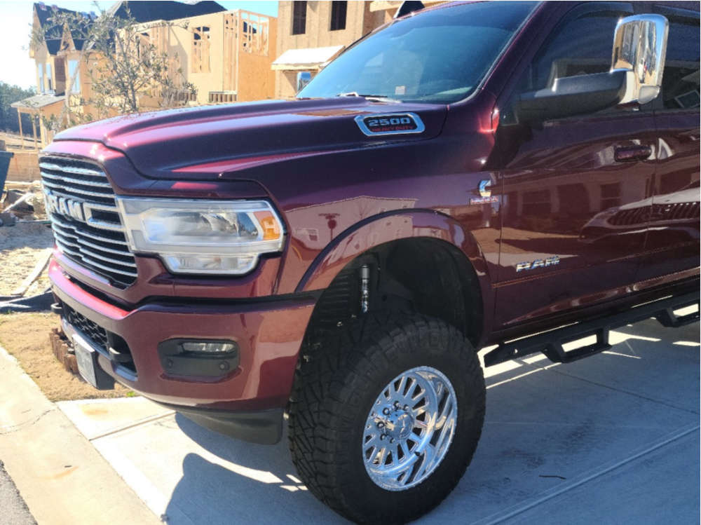 2019 Ram 2500 with 20x12 -40 American Force Atom SS F20 and 37/12.5R20 ...