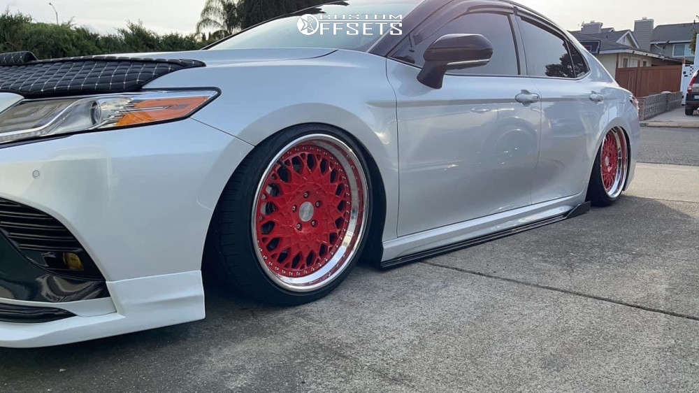 2020 Toyota Camry with 19x9.5 38 Heritage Fuji and 235/35R19 Toyo Tires ...