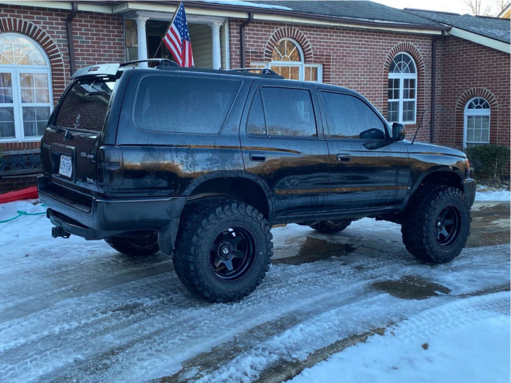 2002 Toyota 4Runner with 17x10 -18 Fuel Shok and 33/12.5R17 Gladiator ...