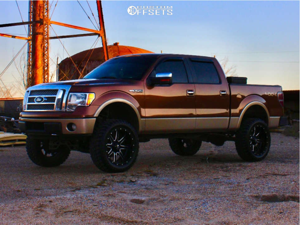 2012 Ford F-150 with 22x12 -44 Fuel Maverick and 35/12.5R22 Road One ...