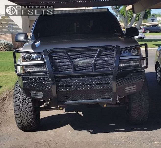 2006 Chevrolet Silverado 1500 with 20x10 -19 Ballistic Morax and 35/12 ...