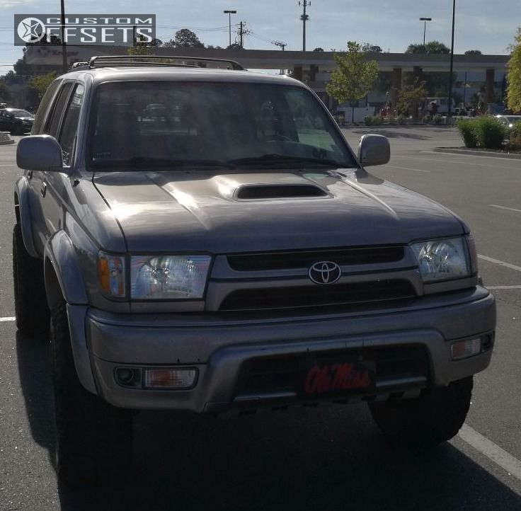 2002 Toyota 4Runner with 18x9 -12 Raceline Shift and 275/65R18 Kanati ...