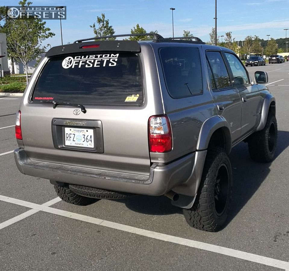 2002 Toyota 4Runner with 18x9 -12 Raceline Shift and 275/65R18 Kanati ...