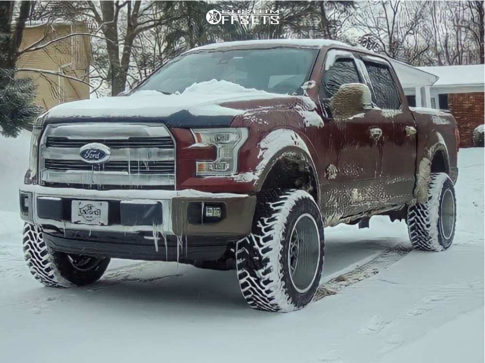 2016 Ford F-150 with 20x12 -51 Vision Rocker 412 and 35/12.5R20 Atturo ...