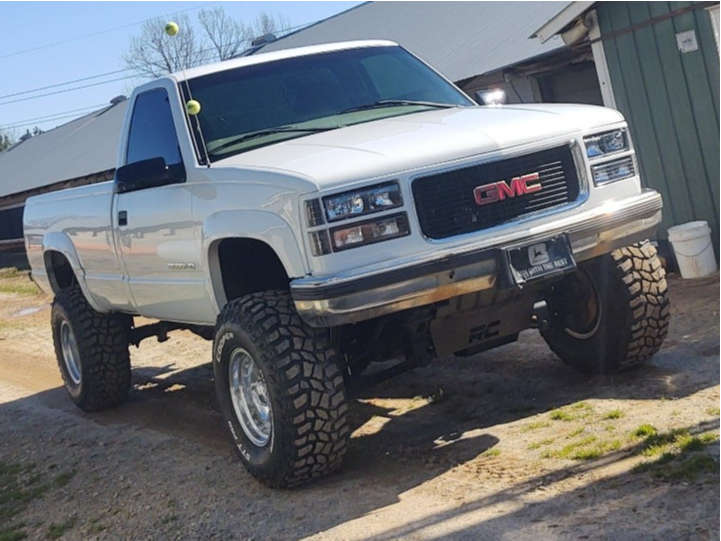 1998 GMC K3500 with 16x10 -35 Ultra 164 and 35/12.5R16 Cooper ...
