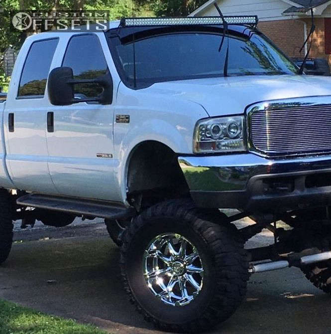 2000 Ford F-250 Super Duty with 20x9 -12 XD Badlands and 40/14.5R20 ...