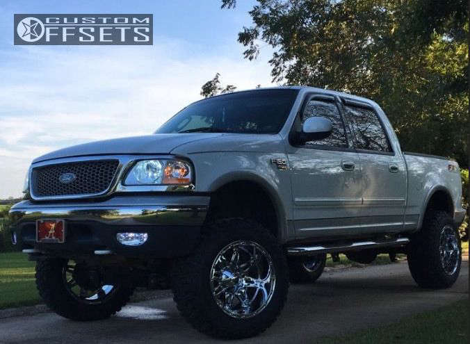 2002 Ford F-150 with 20x12 -44 Fuel Hostage and 35/12.5R20 Mastercraft ...