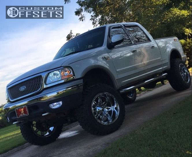 2002 Ford F-150 with 20x12 -44 Fuel Hostage and 35/12.5R20 Mastercraft ...