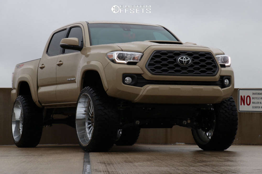 2020 Toyota Tacoma with 26x12 -44 Hardcore Offroad Hc17 and 35/12.5R26 ...