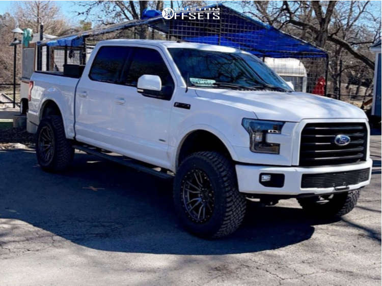 2017 Ford F-150 with 20x10 -18 Fuel Rebel and 35/12.5R20 Atturo Trail ...