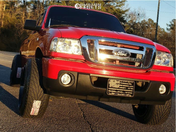 2011 Ford Ranger with 20x12 -44 K2 Offroad Razorback and 30/10.5R20 ...