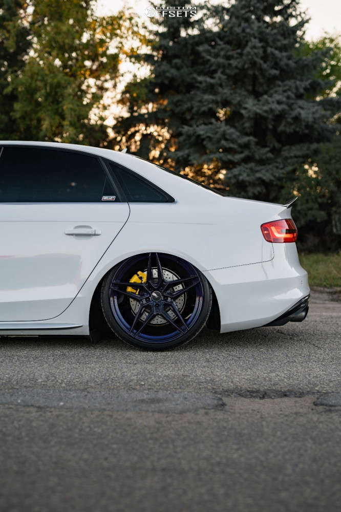 2013 Audi S4 with 20x10 40 Advanti Racing Decado and 255/30R20 Falken ...