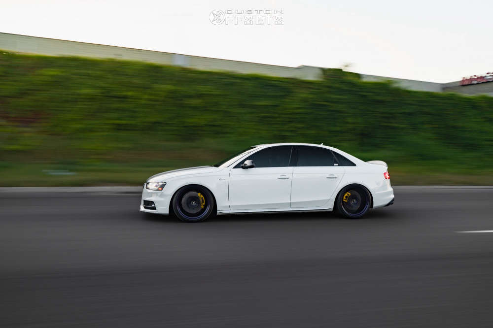 2013 Audi S4 with 20x10 40 Advanti Racing Decado and 255/30R20 Falken ...