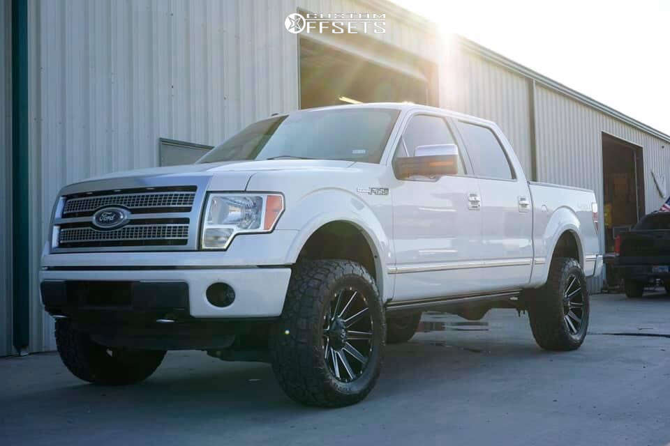 2011 Ford F-150 with 20x9 1 Fuel Contra D615 and 33/12.5R20 Toyo Tires ...